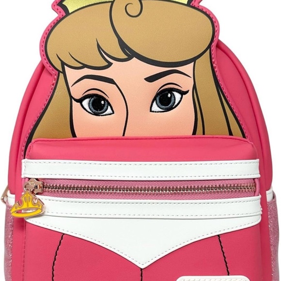 Loungefly | Bags | Loungefly Aurora Pink And White Princess Backpack ...